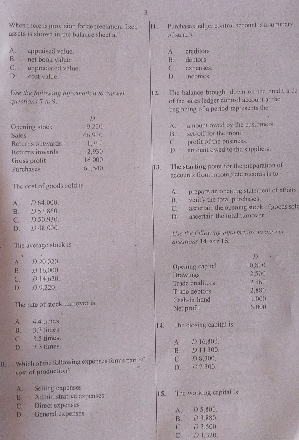 1. When there is provision for | StudyX
