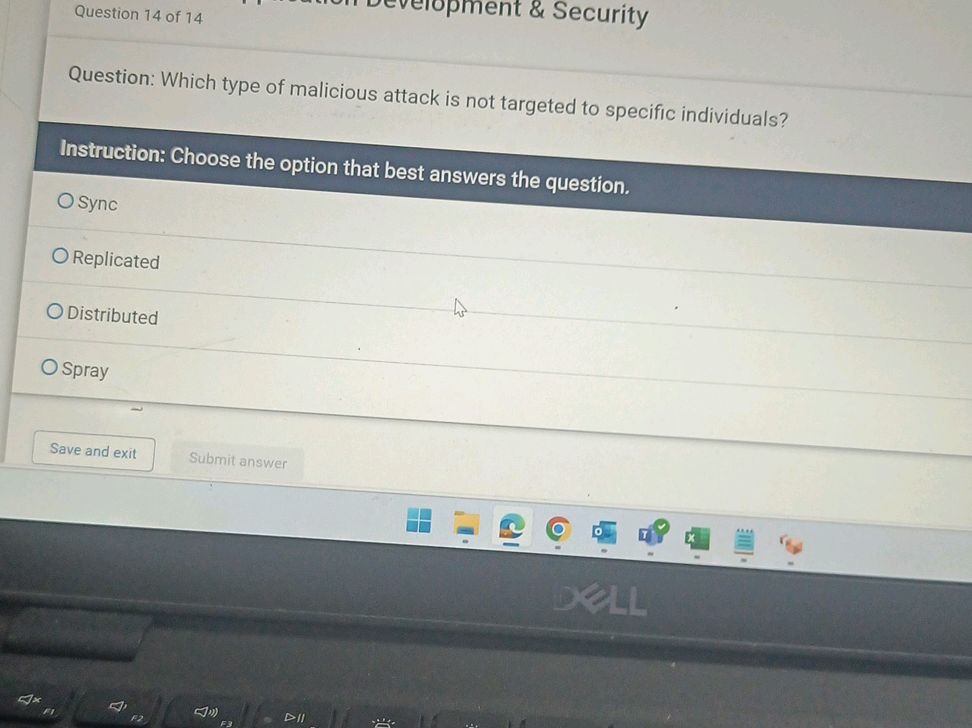 Question: Which type of malicious attack is | StudyX