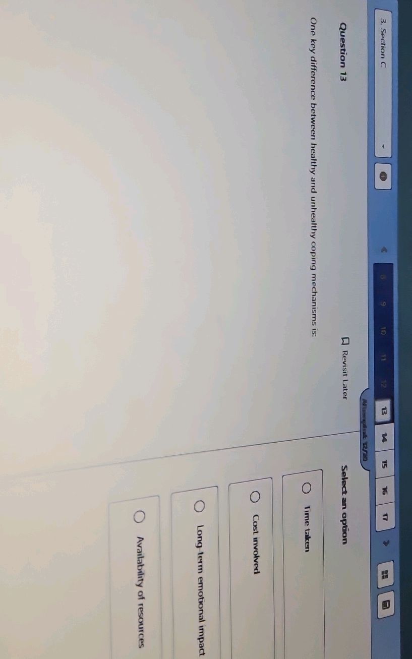 Question 13 One key difference between | StudyX