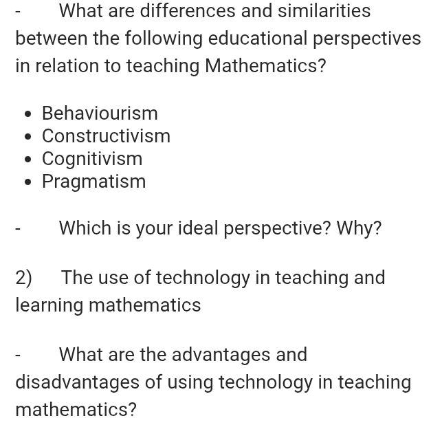 What are differences and similarities | StudyX