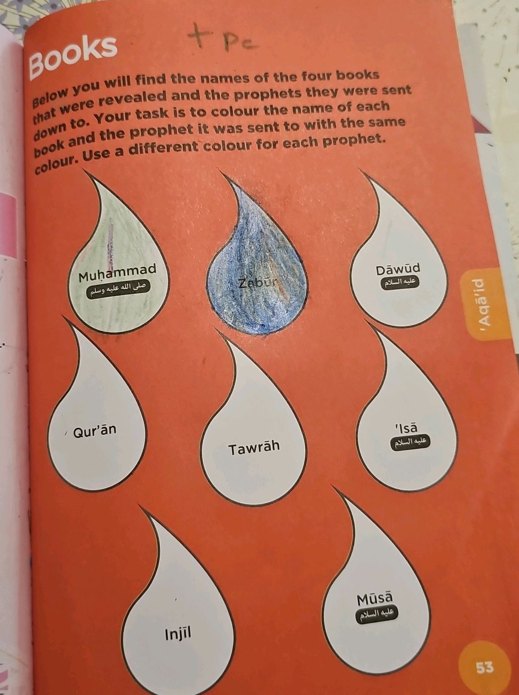 Below you will find the names of the four | StudyX