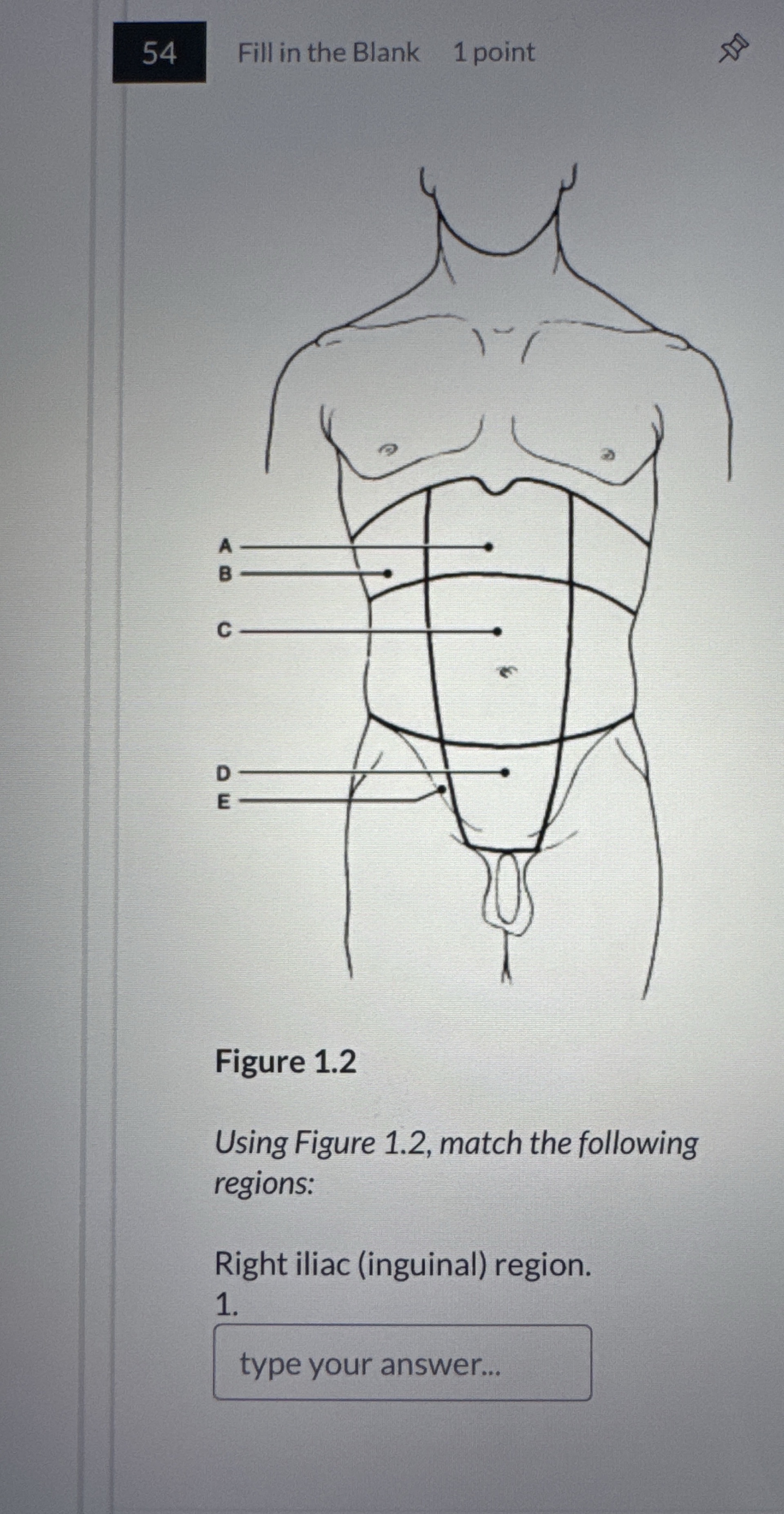 Using Figure 1.2, match the following | StudyX