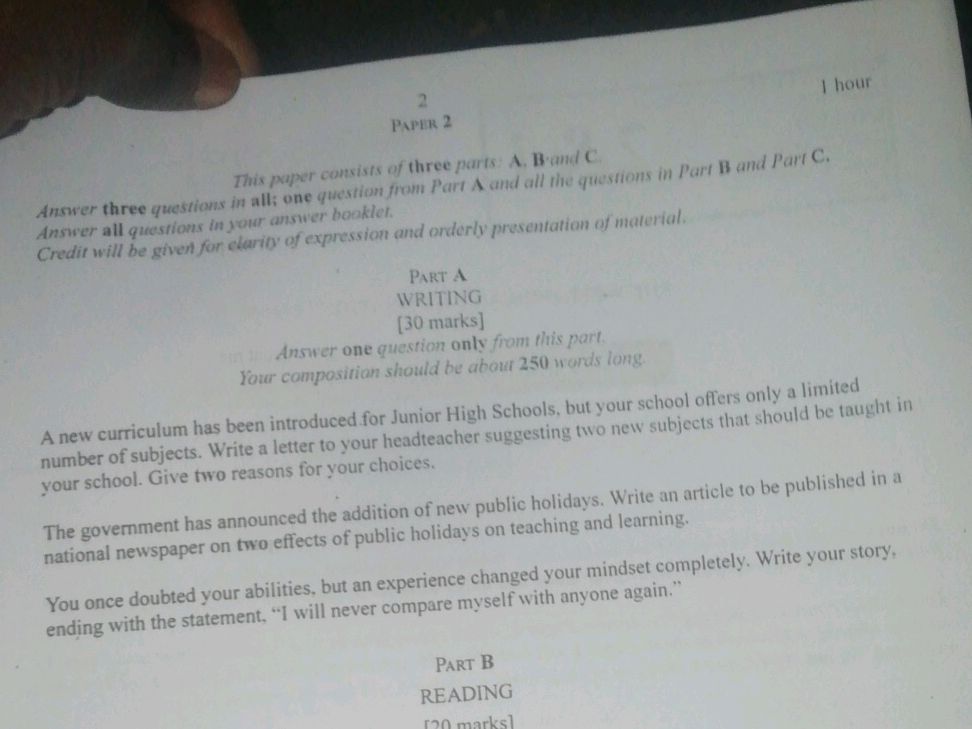 A new curriculum has been introduced for | StudyX