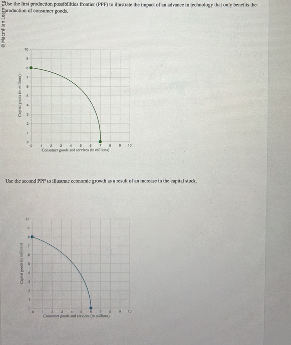 Use the first production possibilities | StudyX