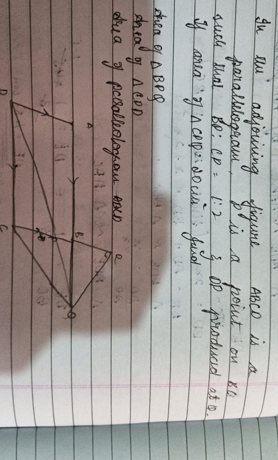 In the adjoining figure ABCD is a | StudyX