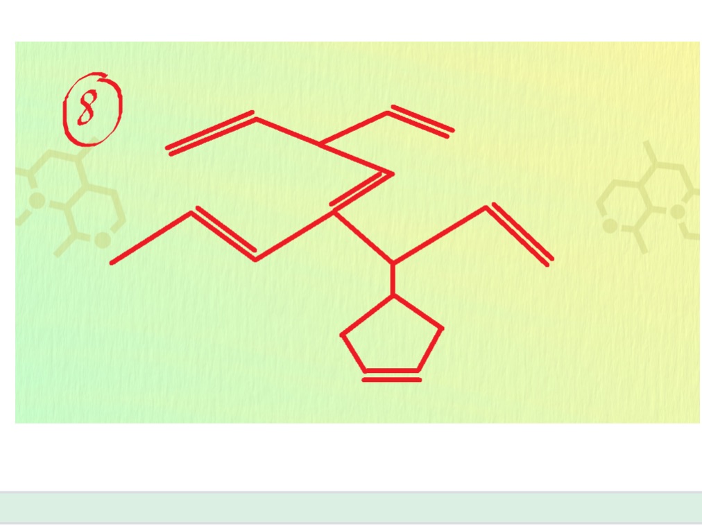 The image shows a complex organic molecule | StudyX