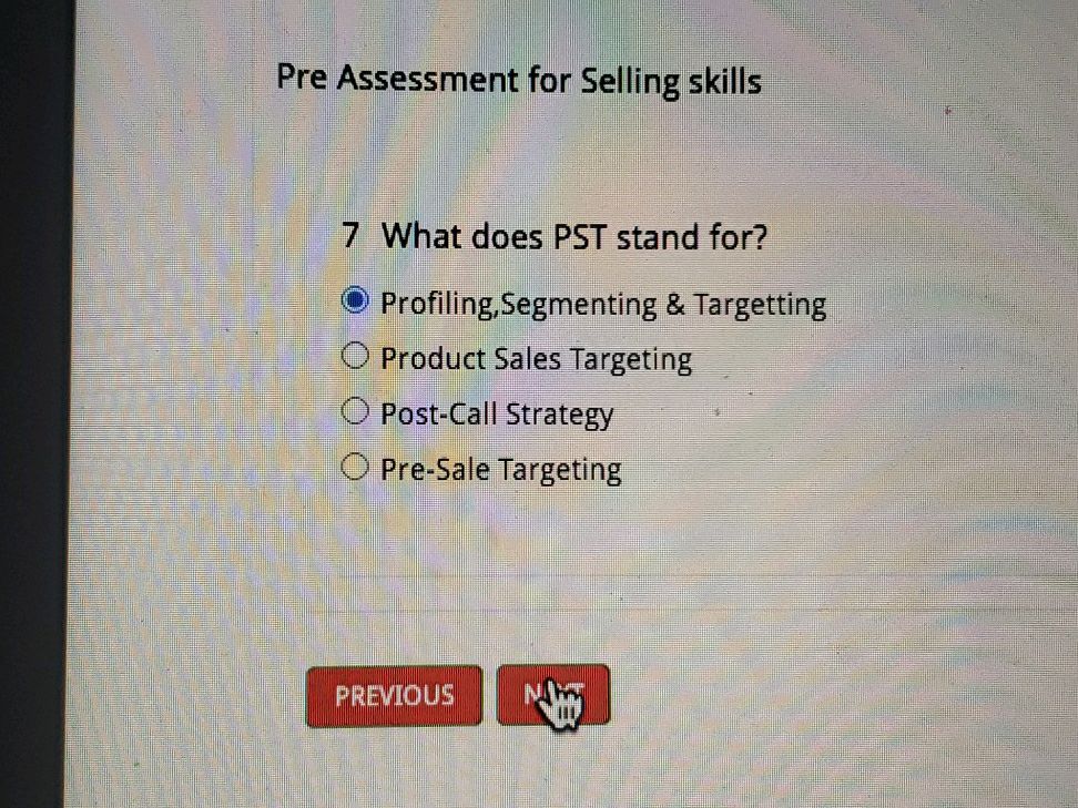 7 What does PST stand for? Profiling, | StudyX