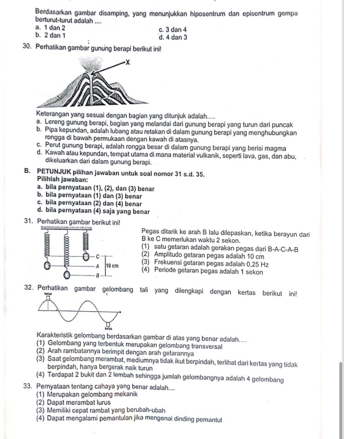 Berdasarkan gambar disamping, yang | StudyX