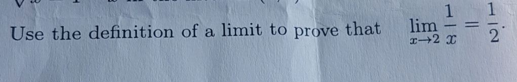 Use the definition of a limit to prove that | StudyX