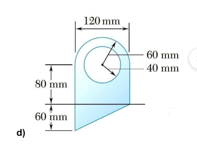 The image shows a 2D diagram of a shape with | StudyX