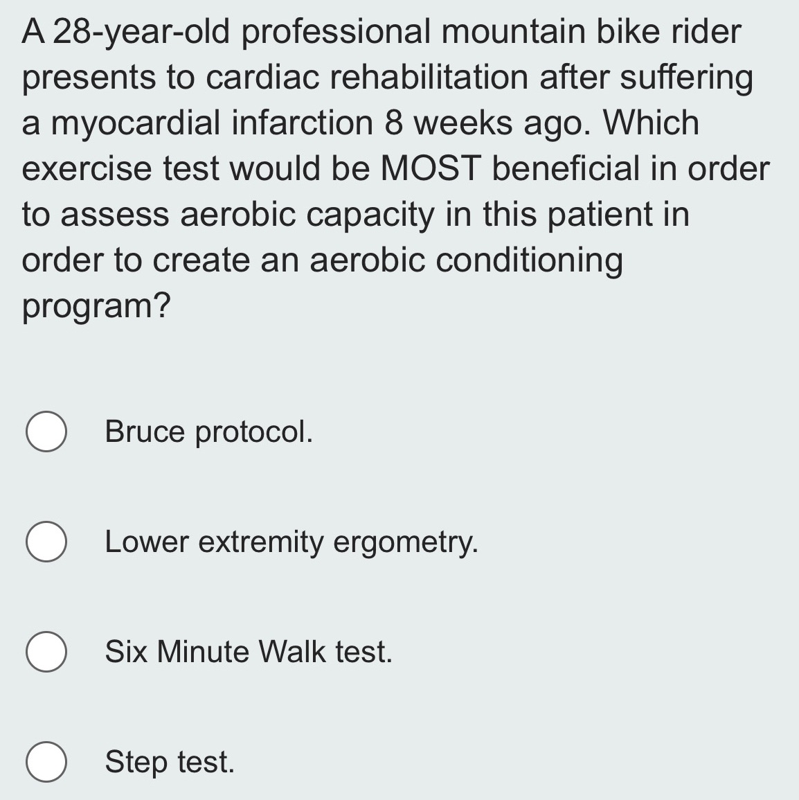 A 28-year-old professional mountain bike | StudyX