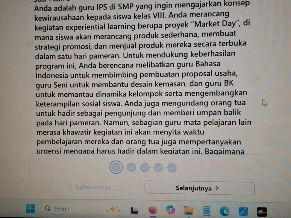 Anda adalah guru IPS di SMP yang ingin | StudyX