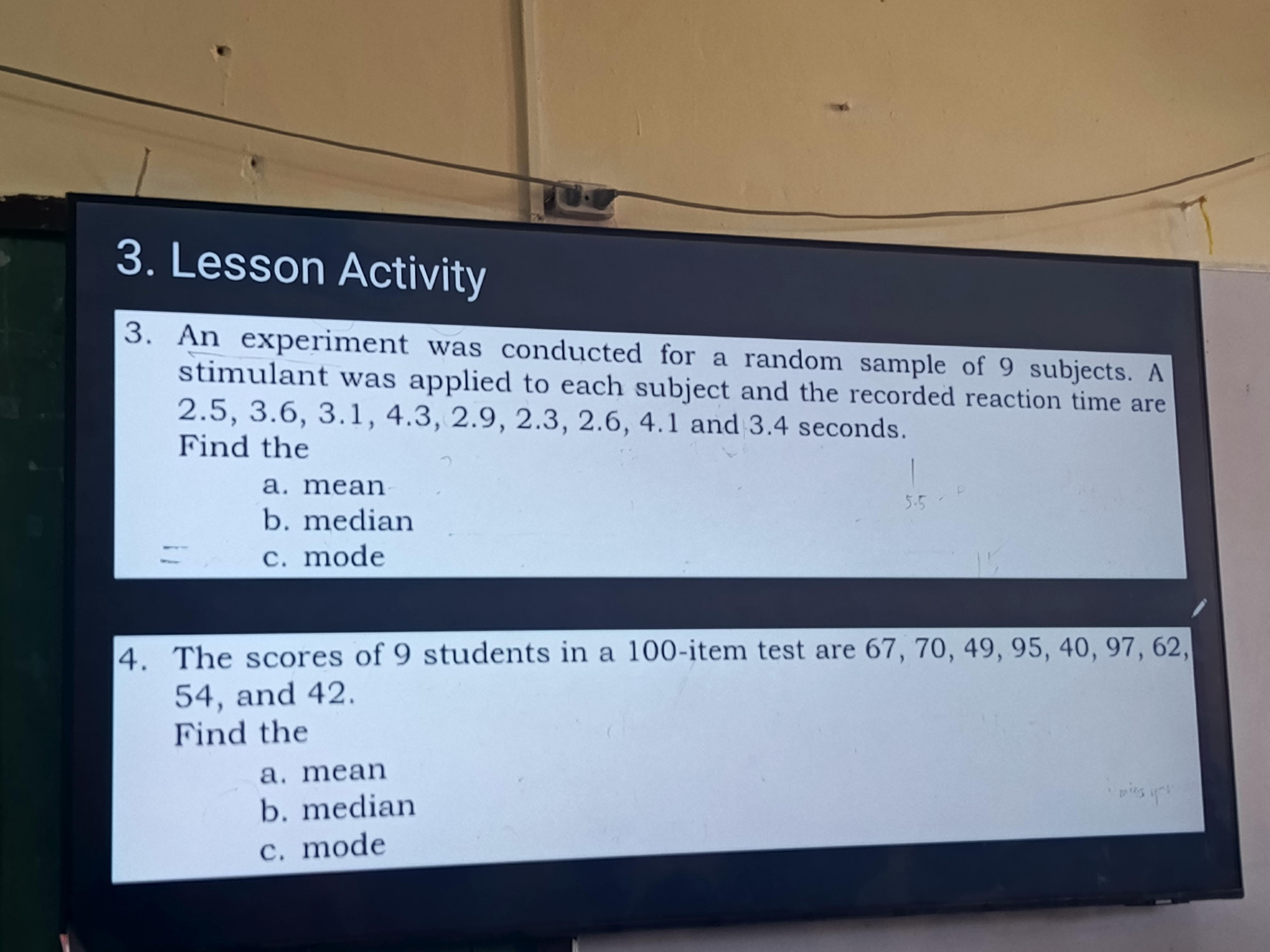 3. Lesson Activity Activity 3: Try This! | StudyX