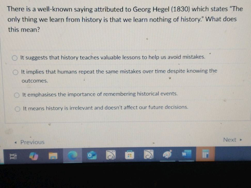 There is a well-known saying attributed to | StudyX