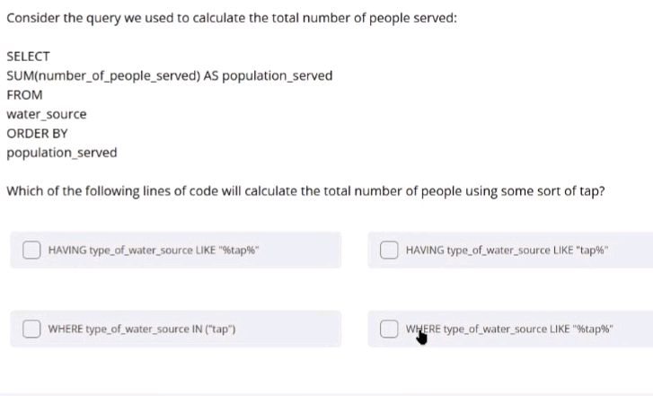 Consider the query we used to calculate the | StudyX