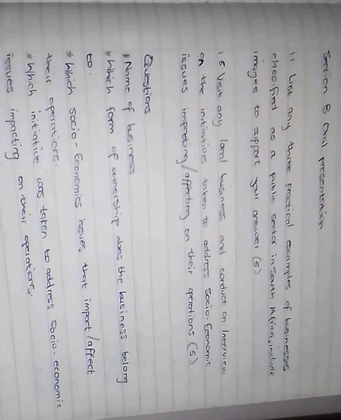 11 List any three practical examples of | StudyX