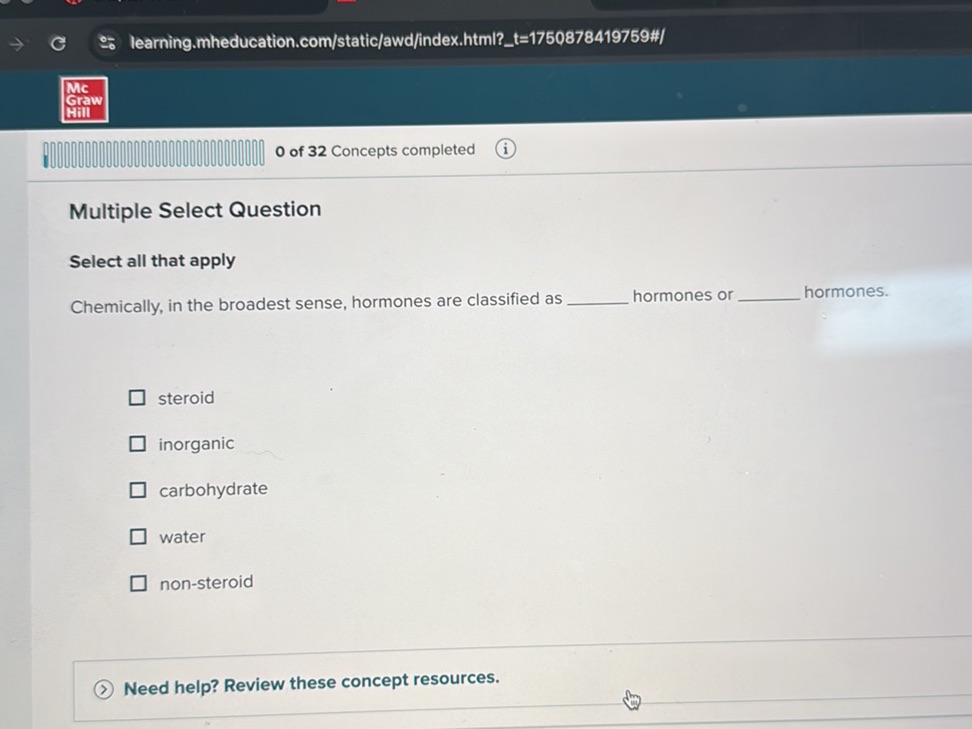 Multiple Select Question Select all that | StudyX