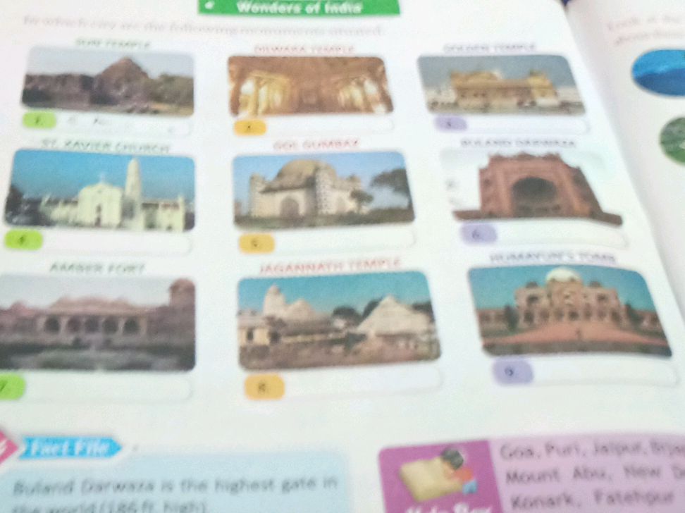 Identify the following monuments: (Images | StudyX