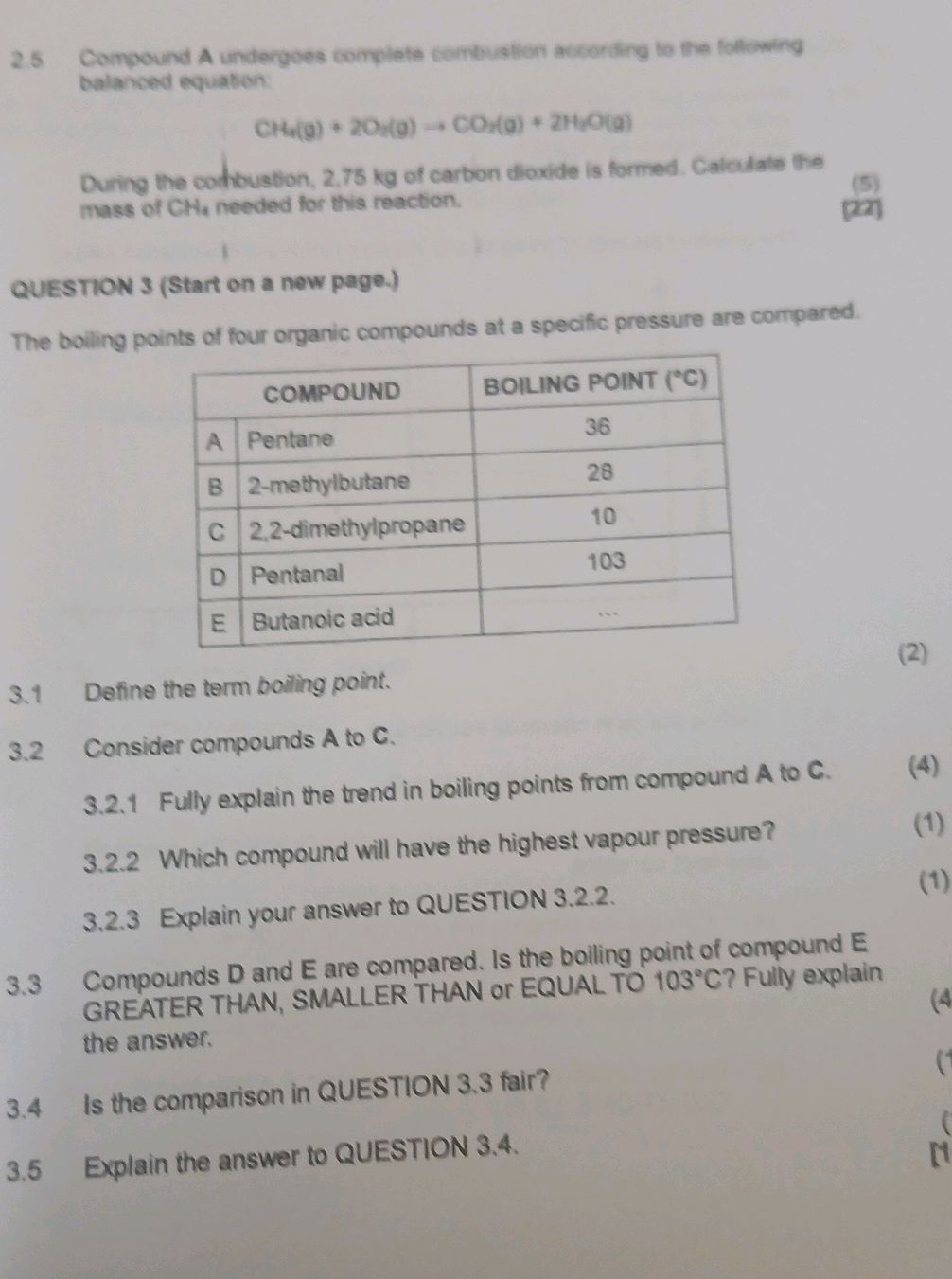 2. 5 Compound A undergoes complete | StudyX