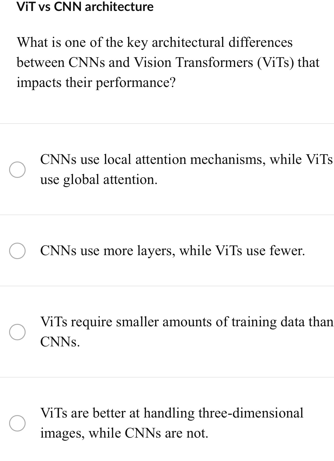 What is one of the key architectural | StudyX