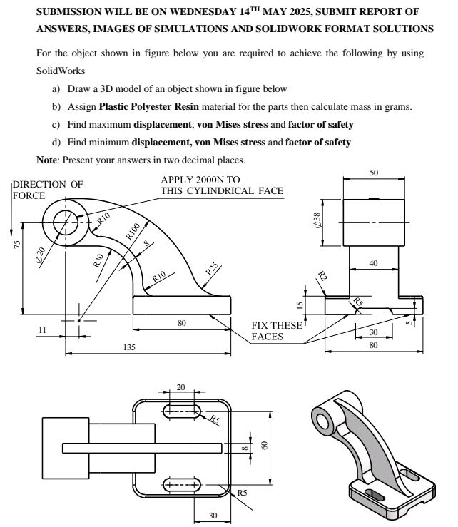 For the object shown in figure below you are | StudyX