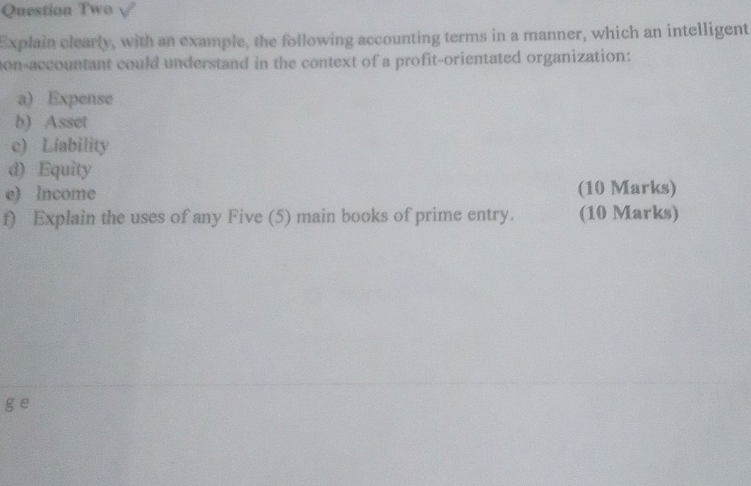 Explain clearly, with an example, the | StudyX