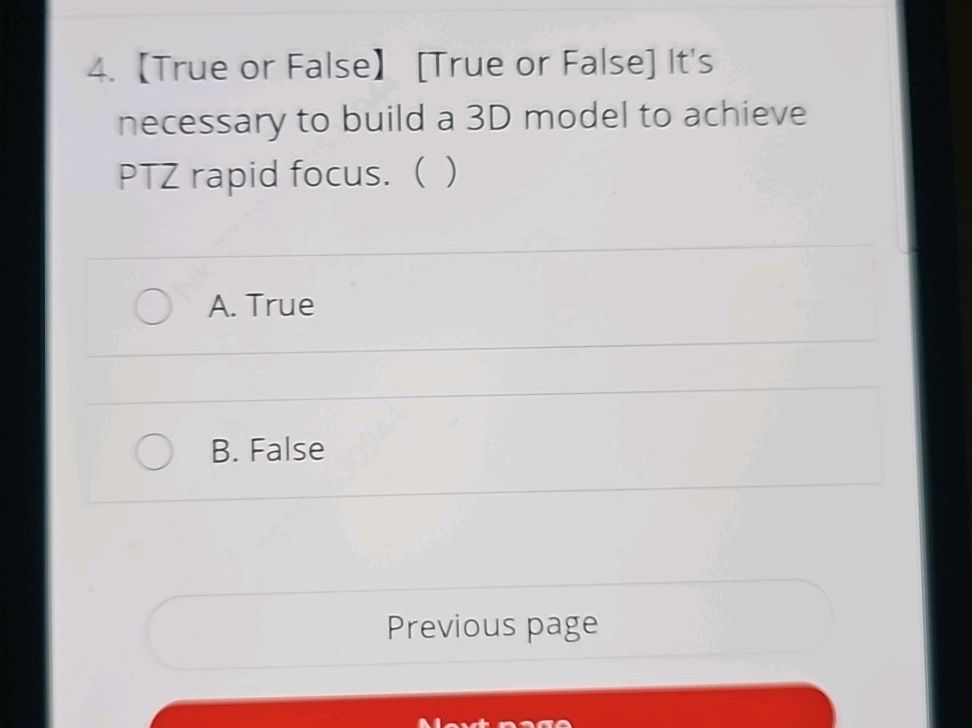 [True or False] It's necessary to build a 3D