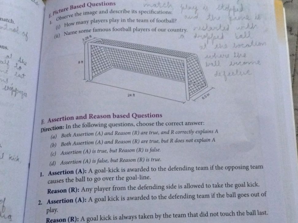 E. Picture Based Questions 1. Observe the | StudyX