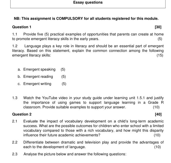 1.1 Provide five (5) practical examples of | StudyX