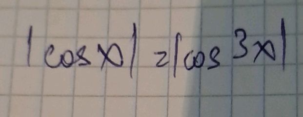 Solving Trigonometric Equation |cos x| = | StudyX