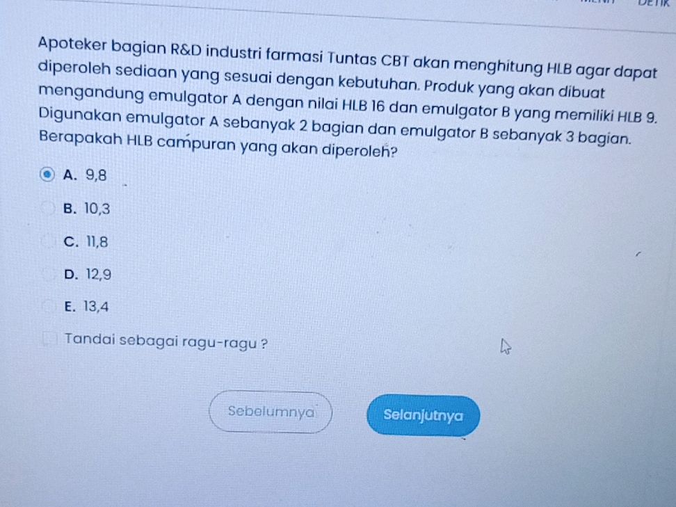 Apoteker bagian R D industri farmasi Tuntas | StudyX