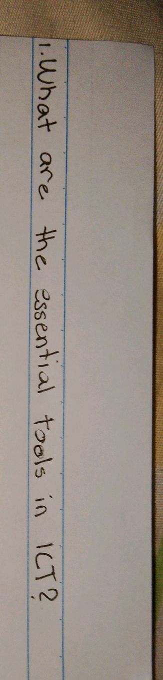 Essential ICT Tools | StudyX