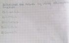 Calculate the Answer by using equivalent