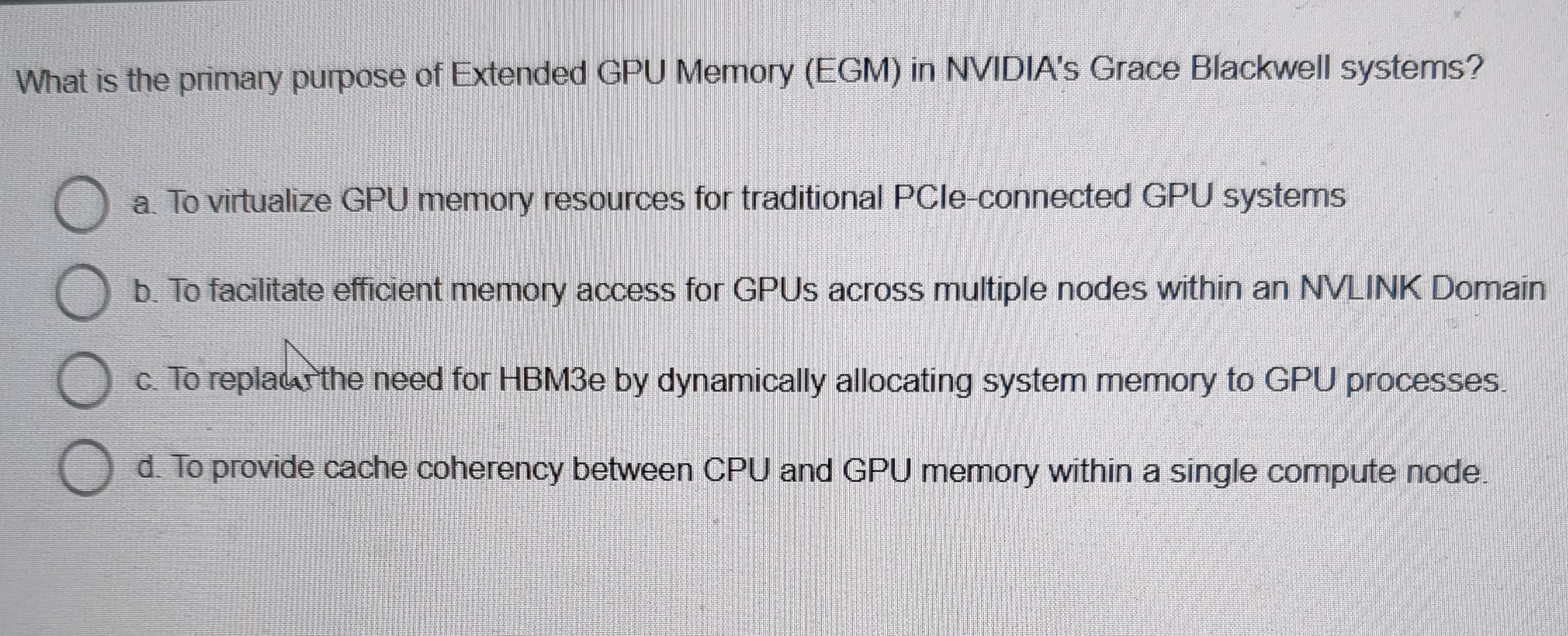What is the primary purpose of Extended GPU | StudyX