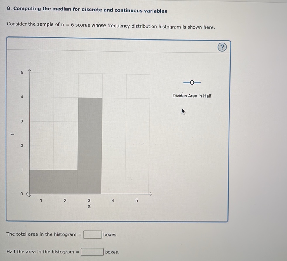 8. Computing the median for discrete and | StudyX