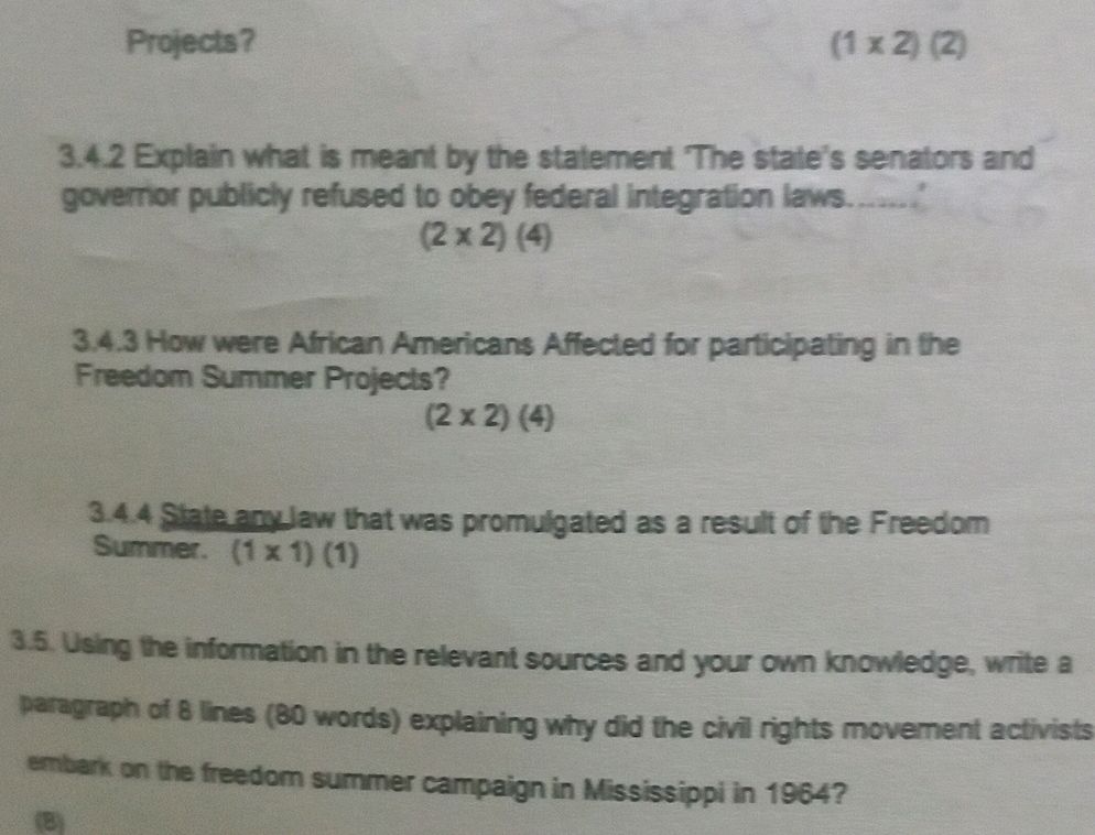 3.4.2 Explain what is meant by the statement | StudyX