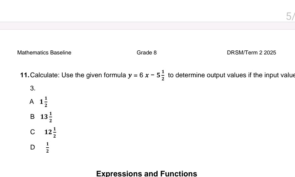 11. Calculate: Use the given formula $y = 6x | StudyX