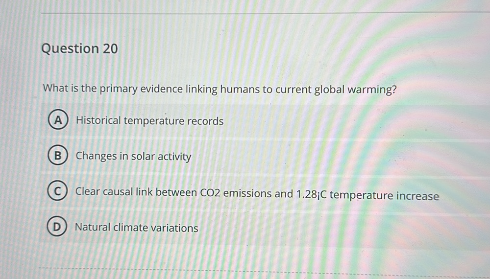 What is the primary evidence linking humans | StudyX