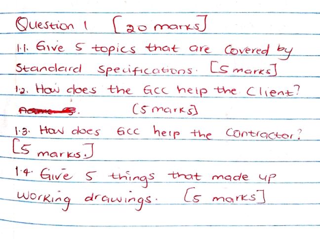 Question 1 [20 marks] 1.1. Give 5 topics | StudyX