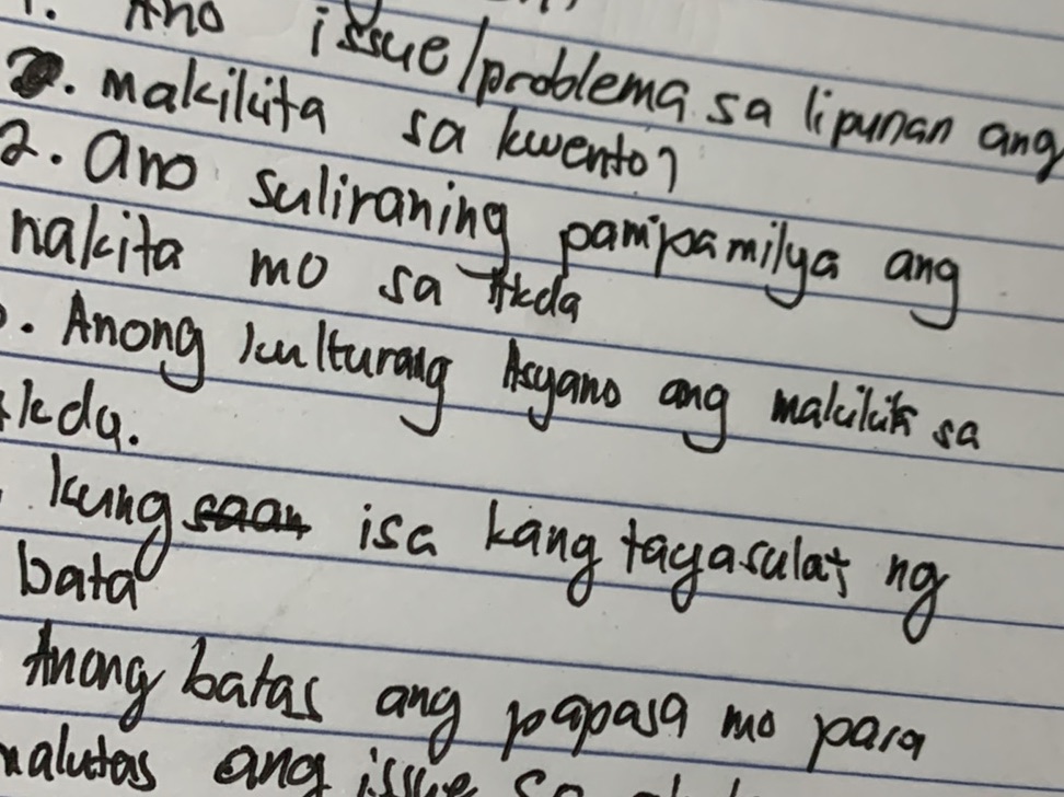 1. Ano issue/problema sa lipunan ang | StudyX