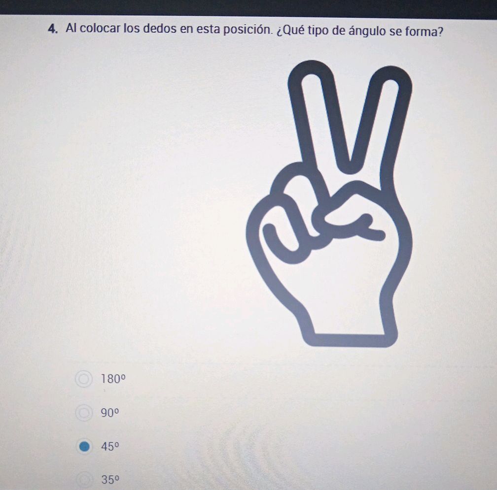 4. Al colocar los dedos en esta posición. | StudyX