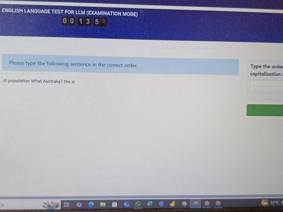 Please type the following sentence in the | StudyX