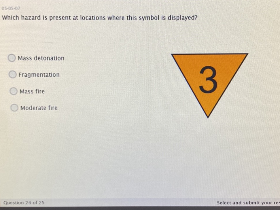 Which hazard is present at locations where | StudyX