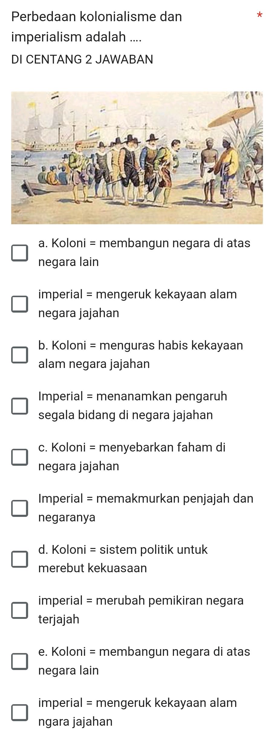 Perbedaan kolonialisme dan imperialism | StudyX