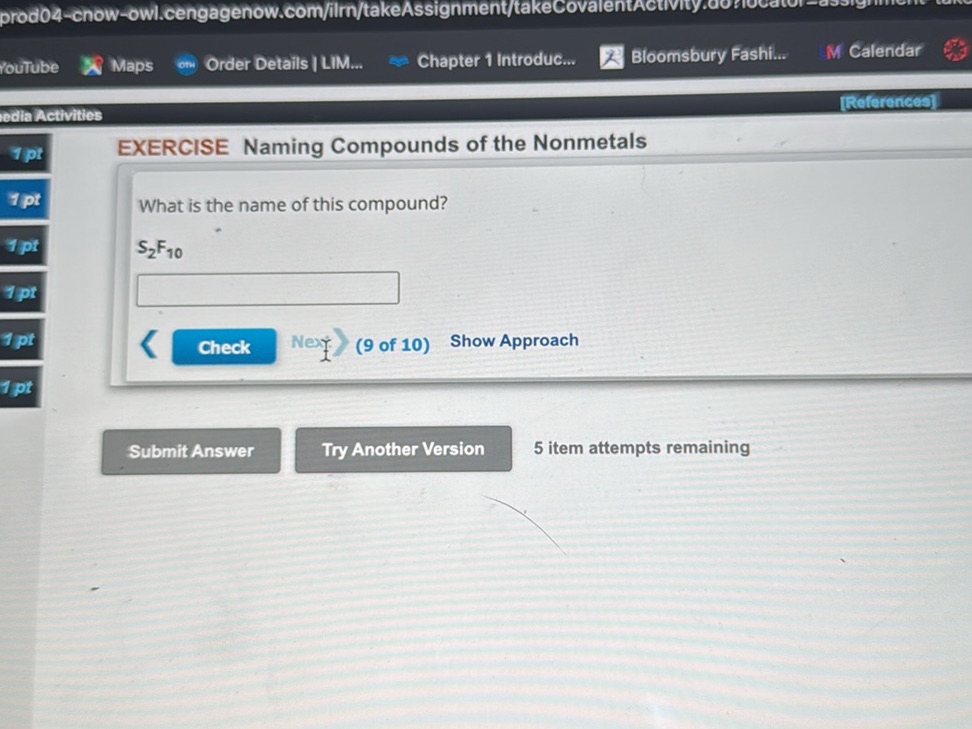 What is the name of this compound? | StudyX