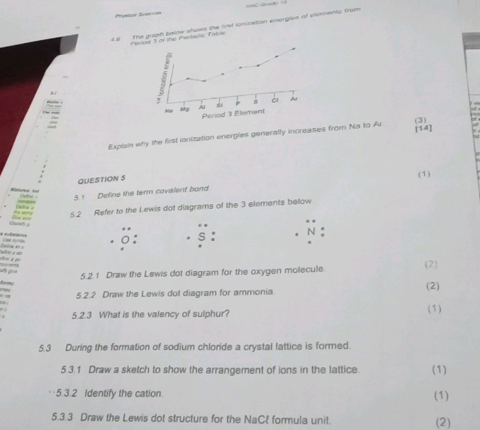 4.6 The graph below shows the first | StudyX