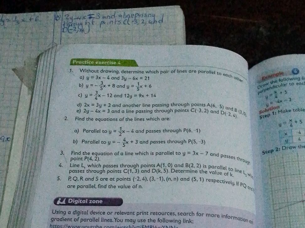 Practice exercise 4 1. Without drawing, | StudyX