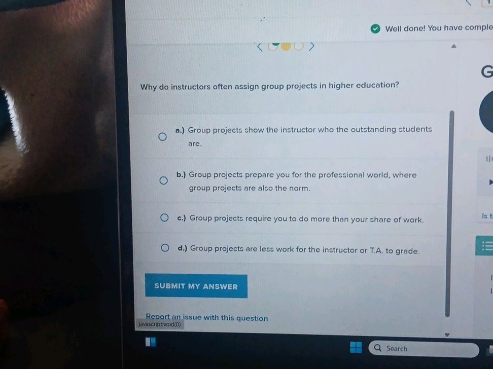 Why do instructors often assign group | StudyX
