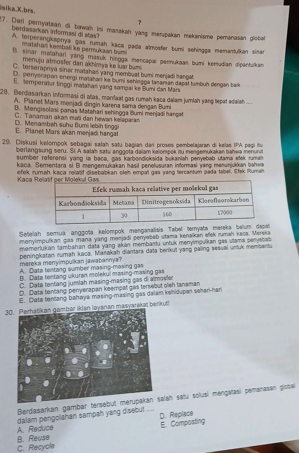 27. Dari pernyataan di bawah ini manakah | StudyX