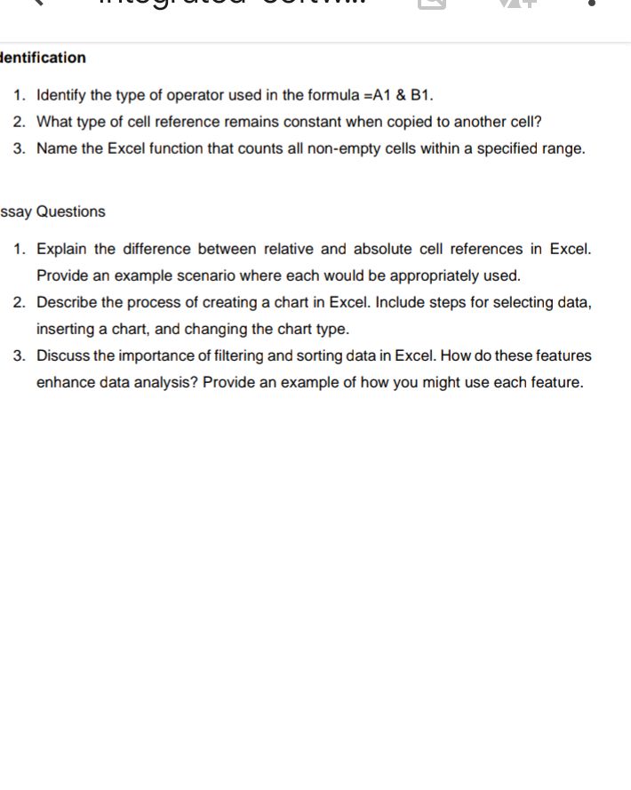 1. Identify the type of operator used in the | StudyX
